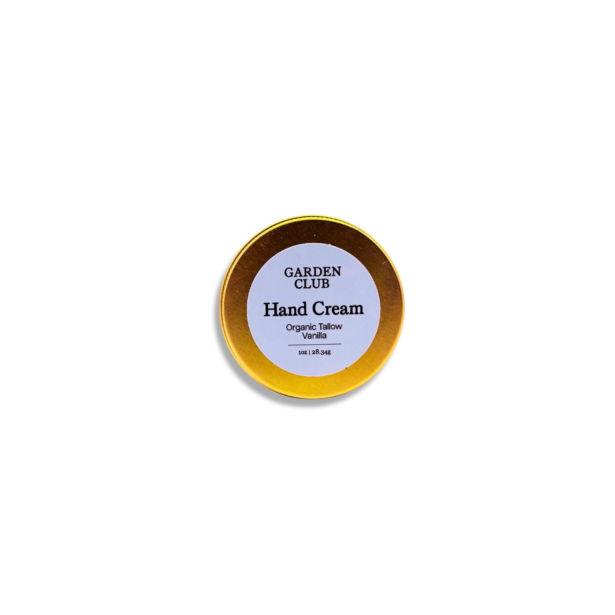 Tallow & Beeswax Handcream – Garden Club
